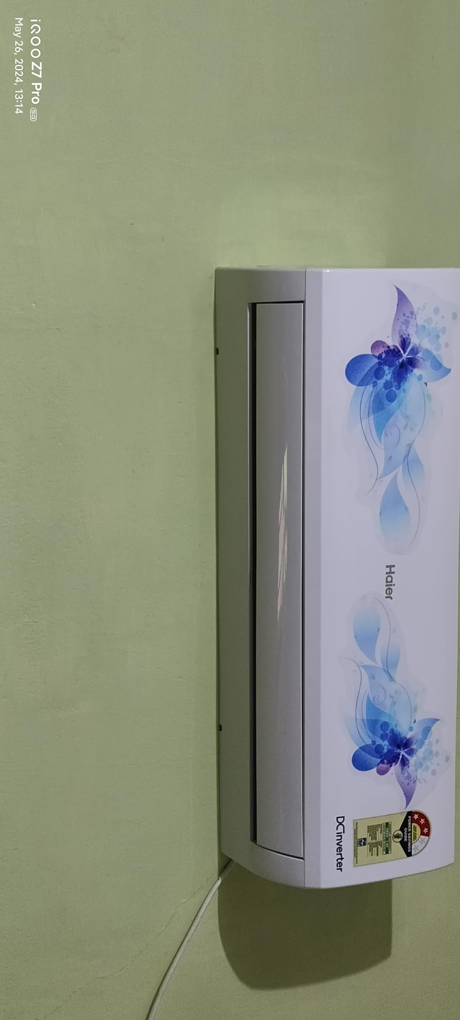 Decals Creation™ AC Sticker Floral Split Ac Stickers Air Conditioner ...