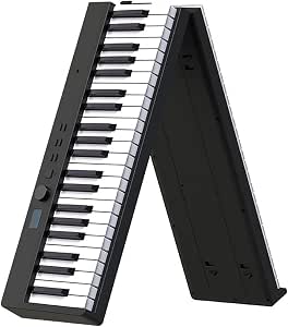 Amazon.com: 88 Keys Foldable Keyboard Piano Digital Piano With ...