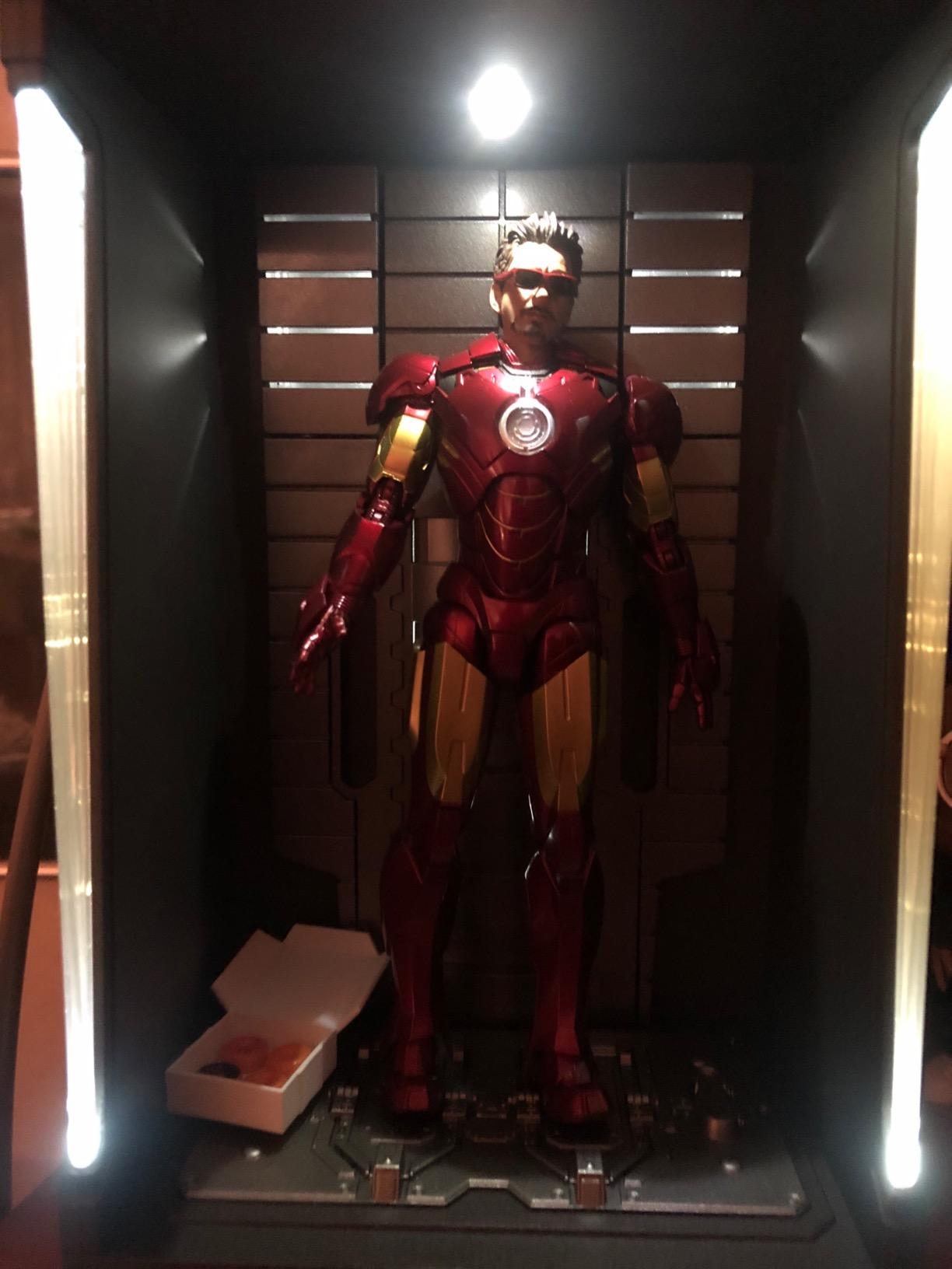 Bandai Iron Man 58543-Iron Mark 4 + Hall of Armor Set-Sh Figuarts ...