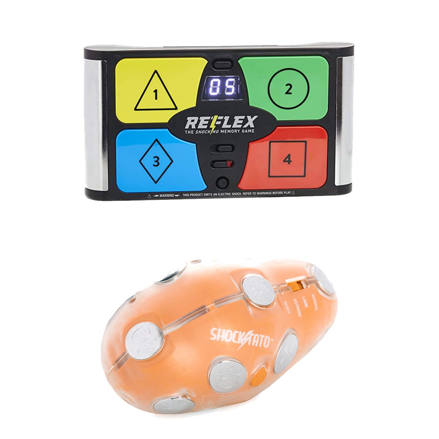 Amazon.com: Lightning Reaction Shocktato Party Game and Reflex Shocking ...