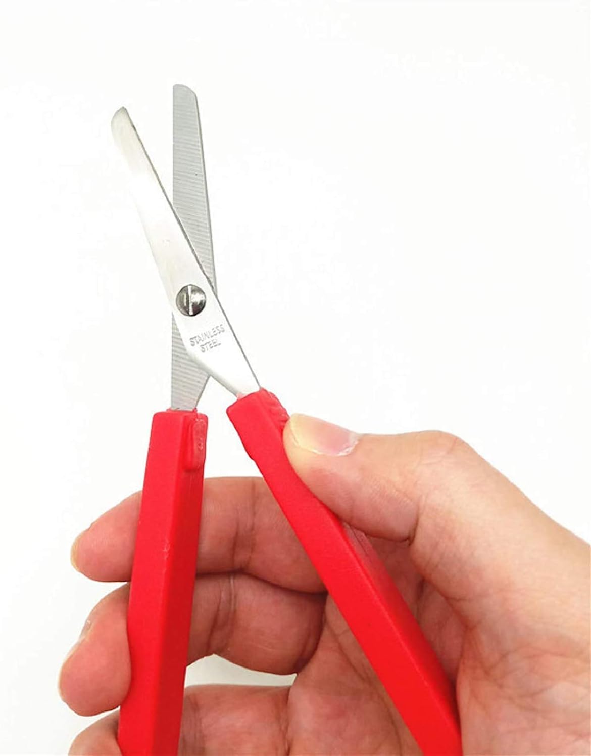 2-Pack Loop Scissors Grip Scissors Loop Handle Self-Opening Scissors ...