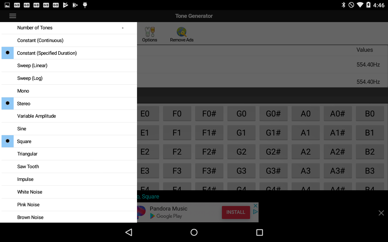 ToneGen Tone Generator Free - App on Amazon Appstore