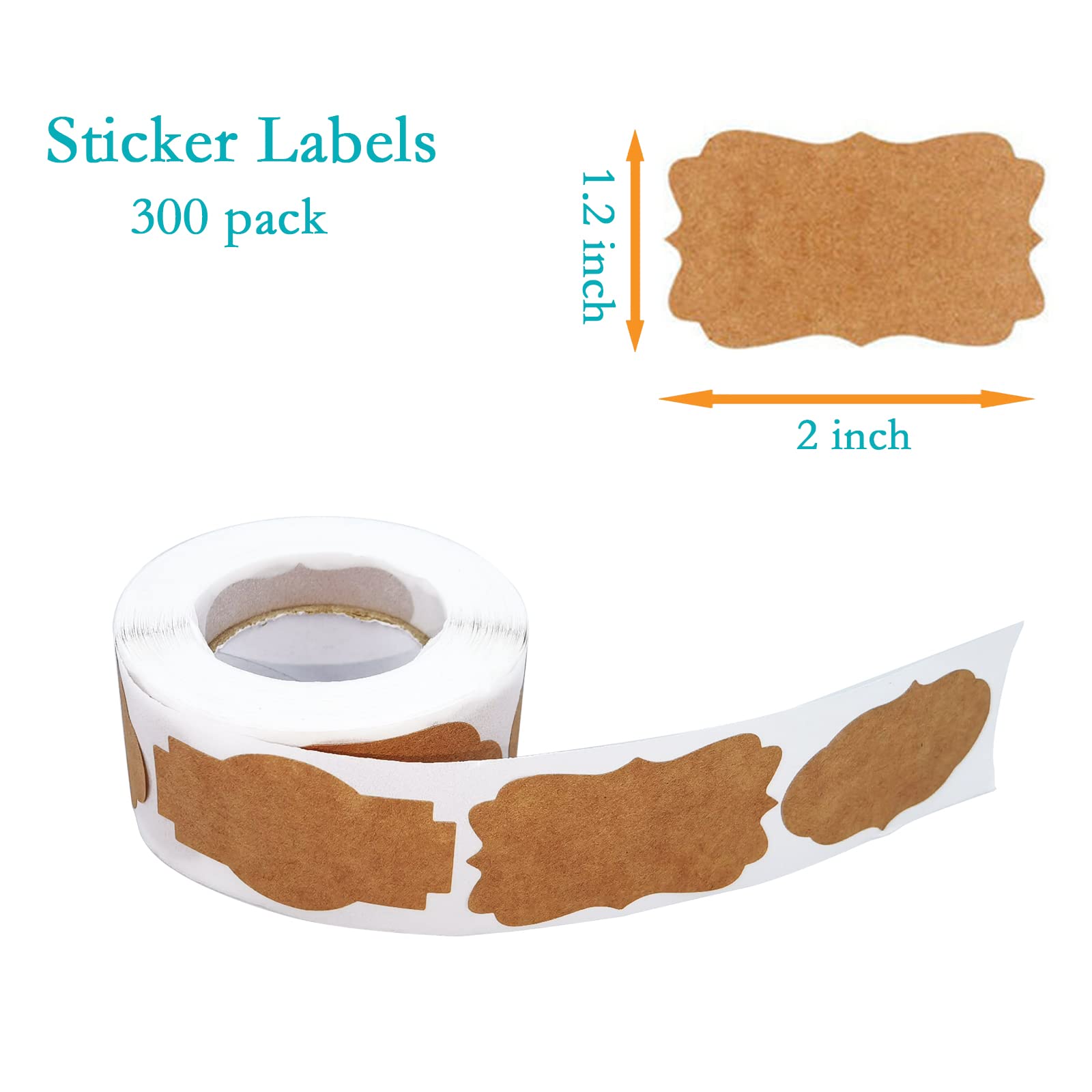 Snapklik.com : Christmas Gift Name Tags And Labels Stickers, Self ...