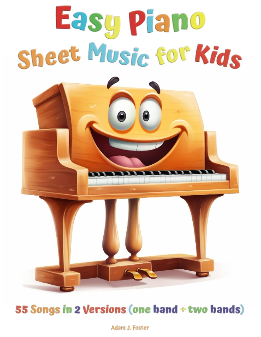 Easy Piano Sheet Music For Kids Beginner Piano Songbook For Children