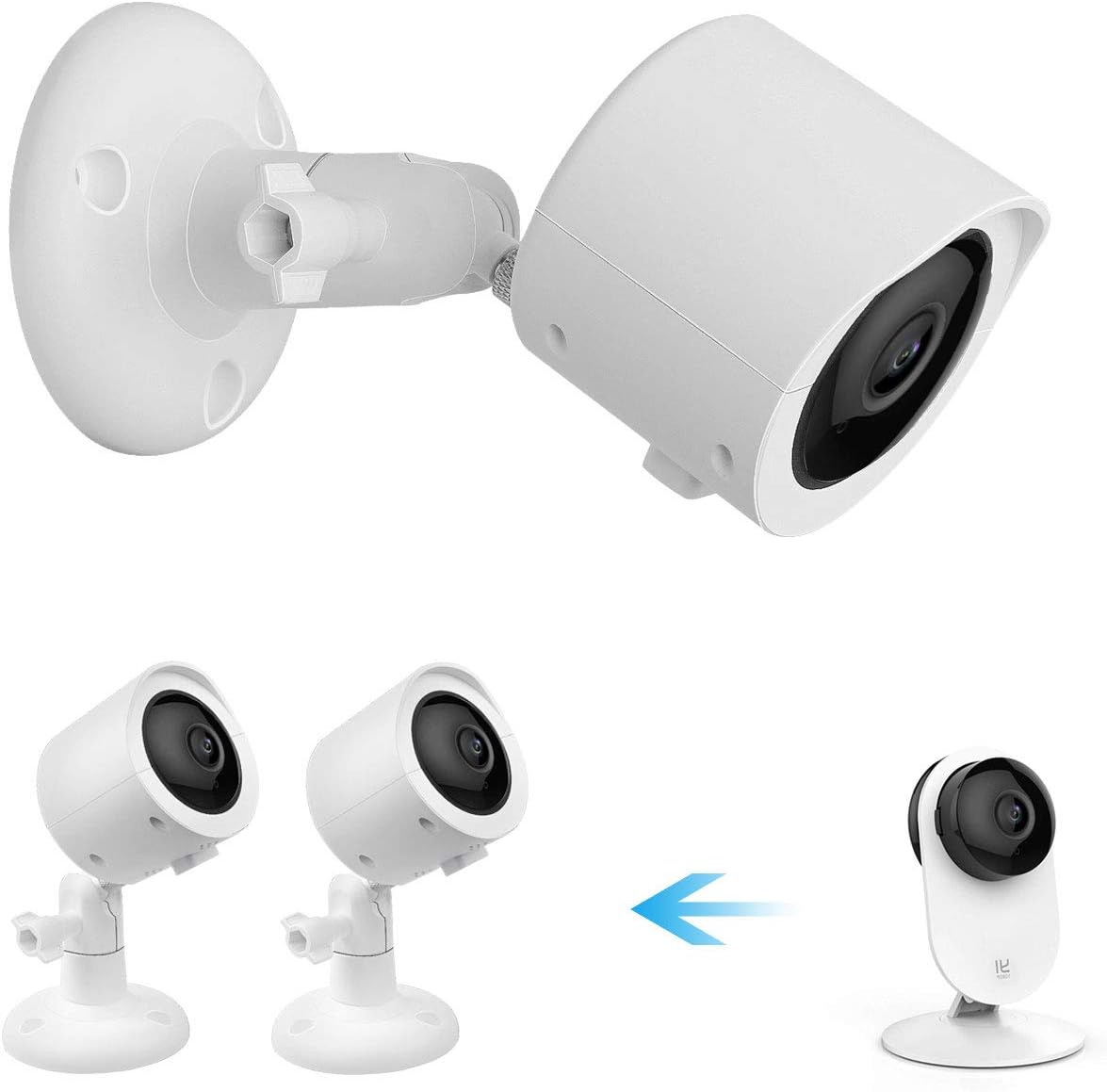 Amazon.com : Koroao Outdoor Mount Bracket for YI Smart Security Home ...