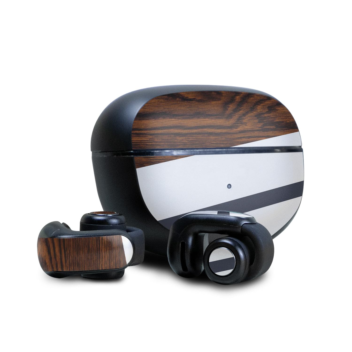 Amazon.com: Skin Compatible with Bose Ultra Open Earbuds - Wood Formal ...