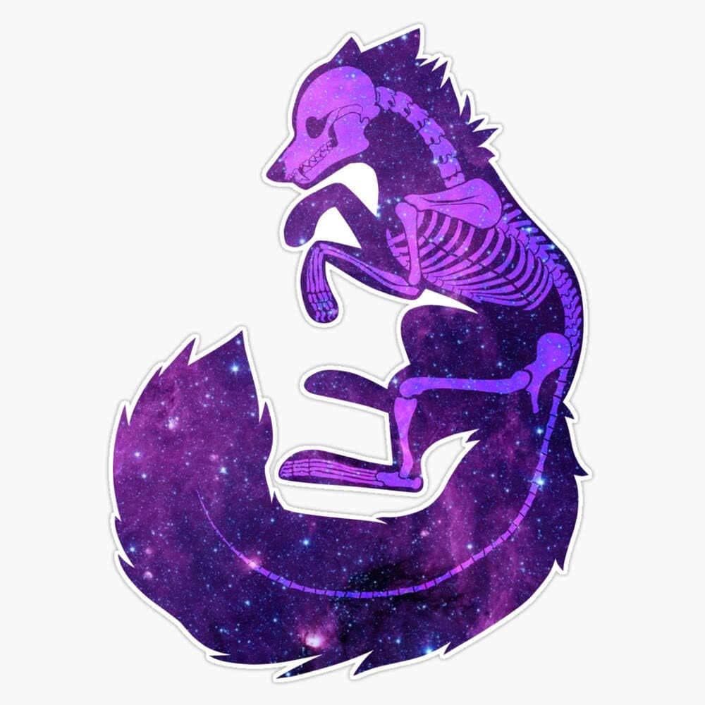 Amazon.com - Spirit Animal - Wolf Sticker Vinyl Waterproof Sticker ...
