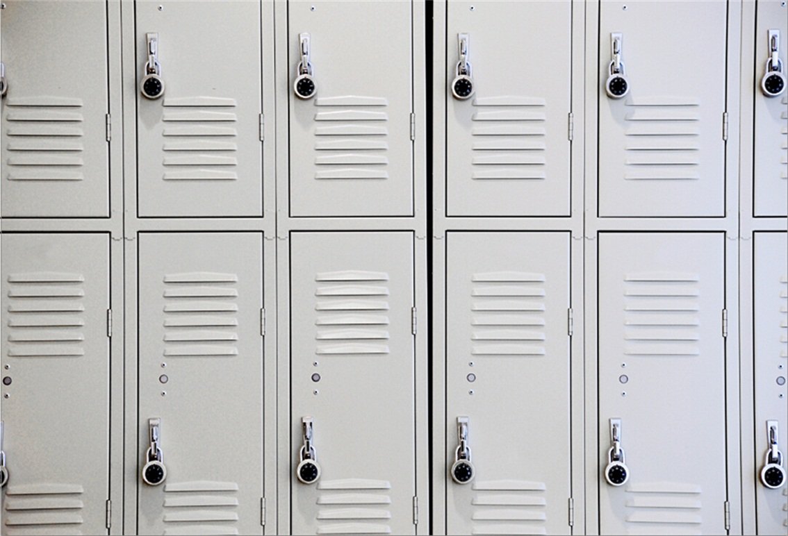 School Lockers Background