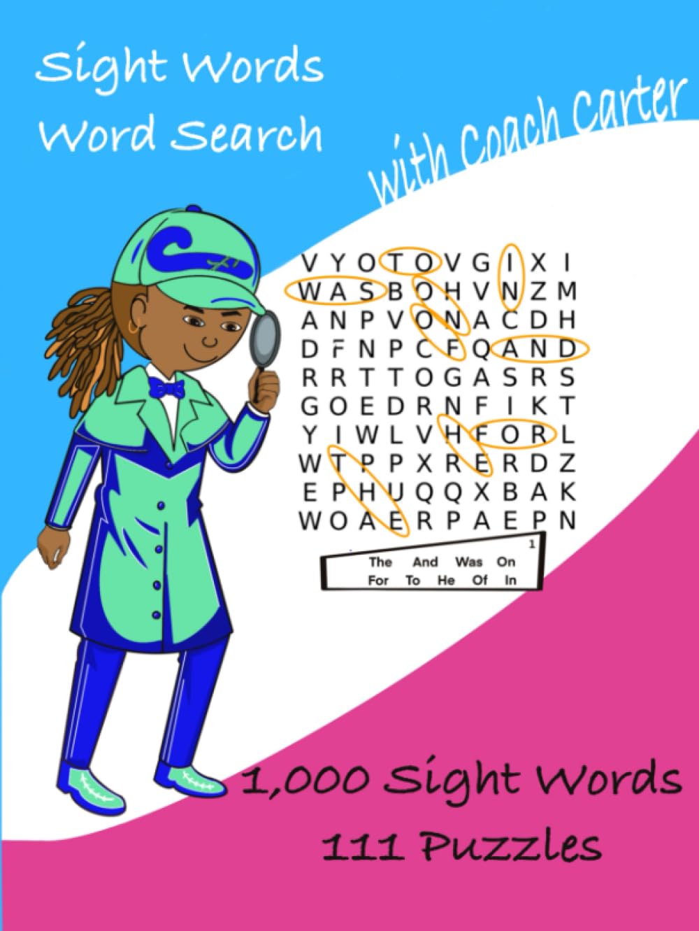 Sight Words Word Search with Coach Carter: Carter, Coach: 9781960975027 ...