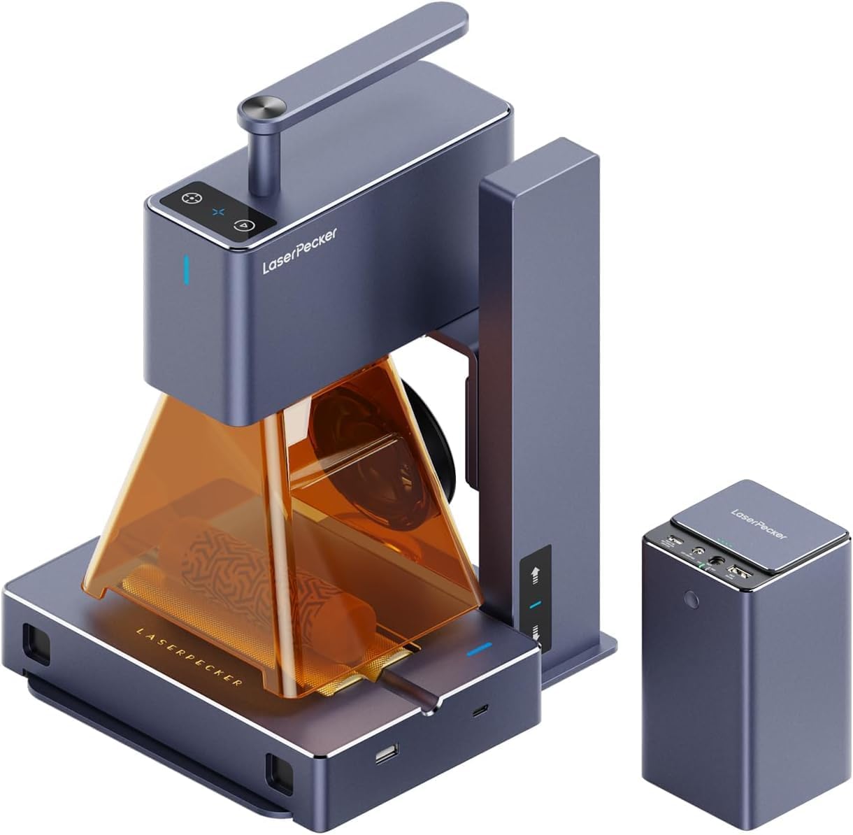 Amazon.com: LaserPecker LP2 Laser Engraver with Roller and Powerpack ...
