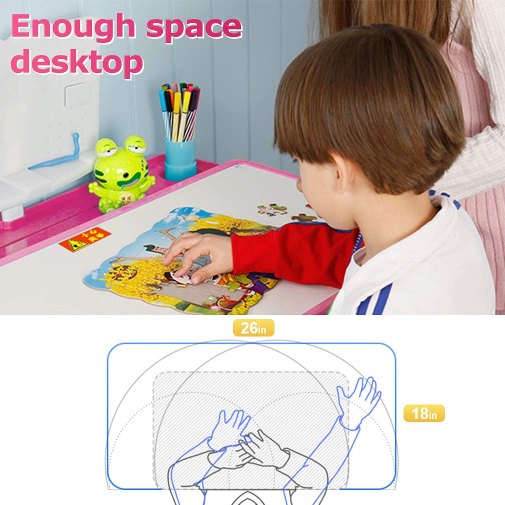 Snapklik.com : FDW Kids Desk Children Writing Student Desk Drafting ...