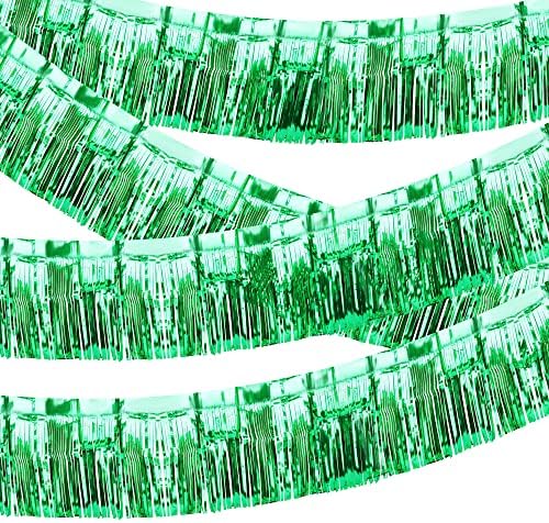 Amazon.com: 8 Pack Metallic Streamers Foil Fringe Garland Shiny Tassel ...