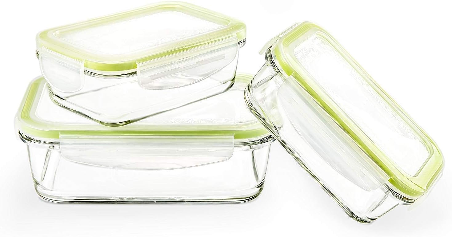 Amazon.com: The Glass Clear and Clean Taste Eco Friendly Airtight Glass ...