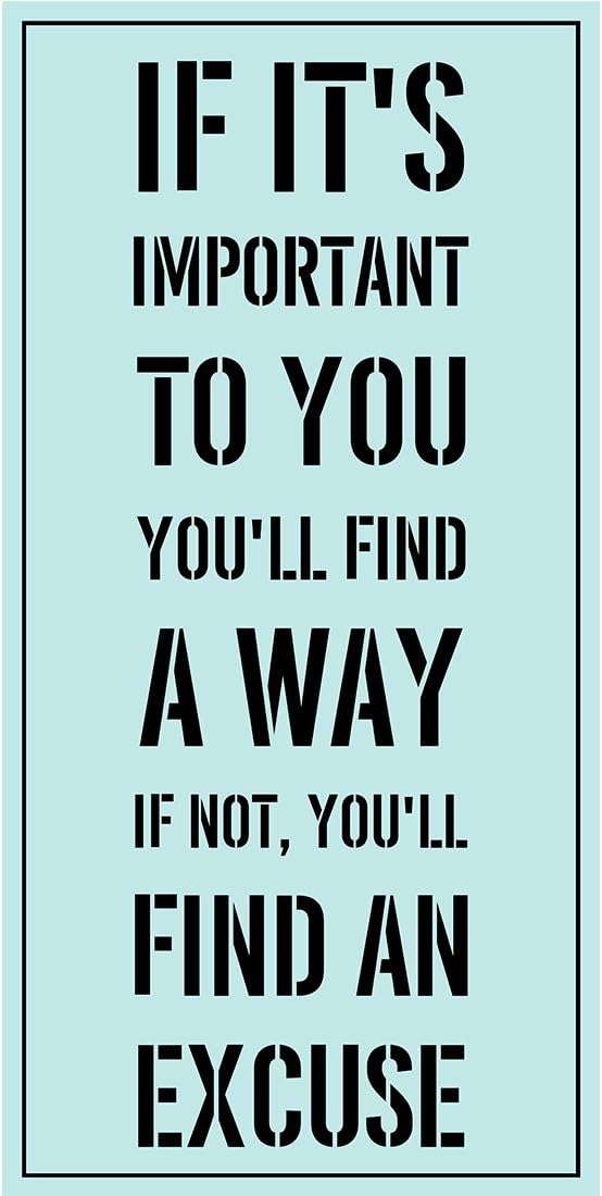 Amazon.com: Meishe Art Poster Print Inspirational Quotes Phrase If It's ...