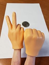Amazon.com: Daily Portable Tiny Finger Hands FIST 5 Pack - Little ...