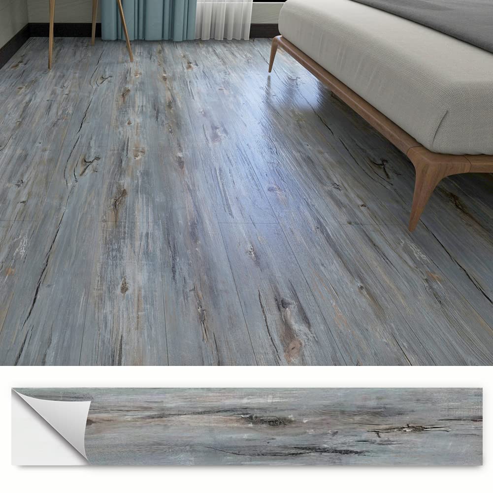 Blue Wood Plank Flooring Smartcore Ultra Blue Ridge Pine 50SLVF603
