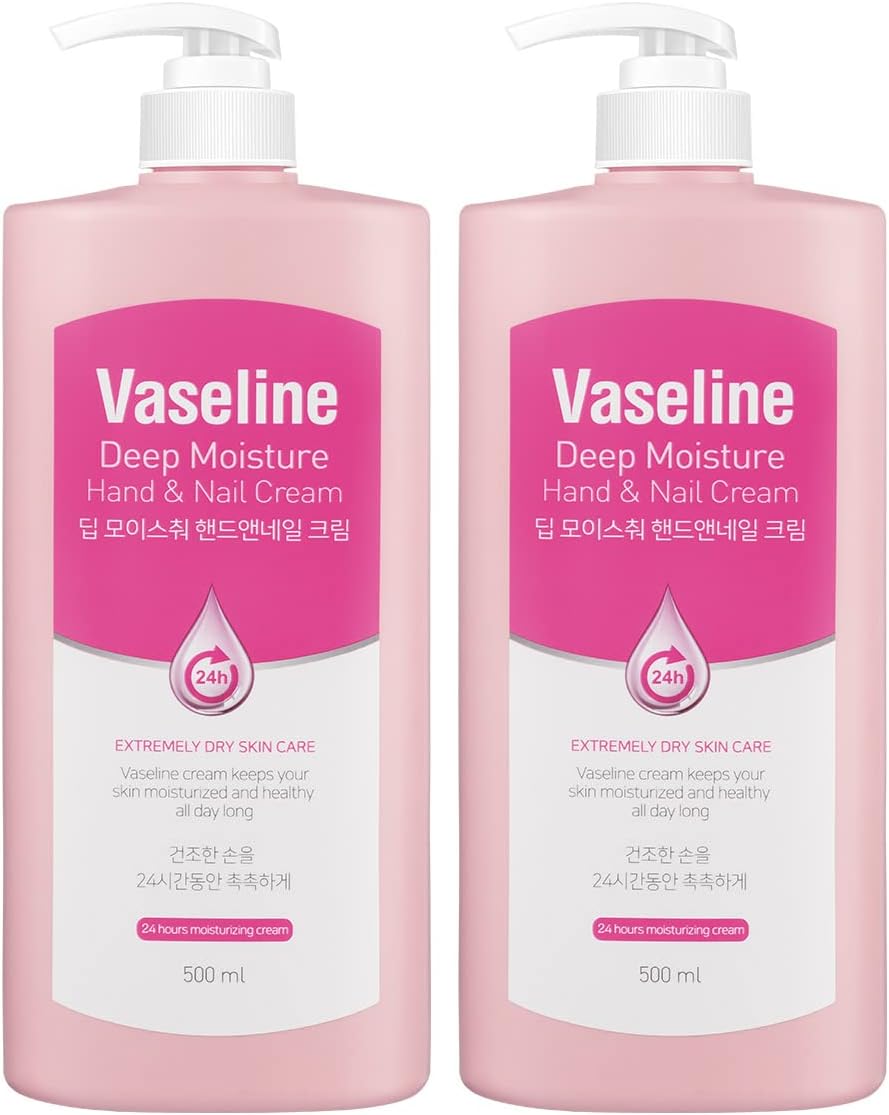 Amazon.co.jp: [2本セット]韓国コスメC2Yワセリンディープモイスチャーハンドネイルクリーム500ML 大容量 惜しまなく使える 家族用 ハンドケア/ネイルケア/ハンドローション ...