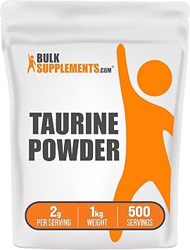 Amazon.com: BULKSUPPLEMENTS.COM Taurine Powder - Taurine Supplement ...