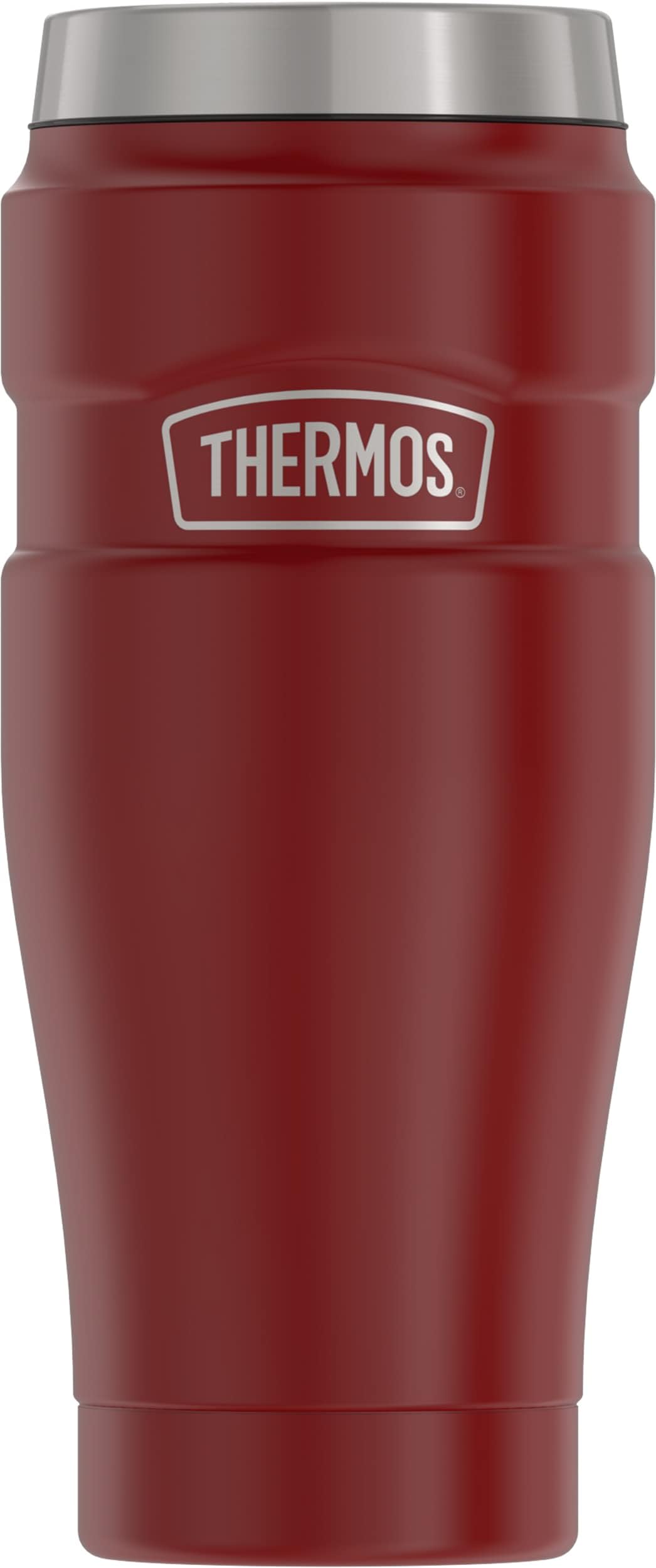 Amazon.com: Thermos Travel Mug, Stainless Steel, Raspberry, 470ml ...