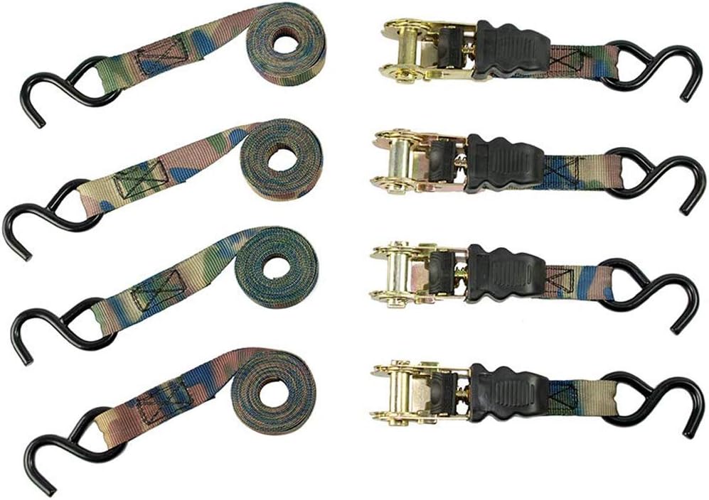 Amazon.com: RPS Outdoors EP-2069 Camouflage 1" x 8' Ratchet Tie Down ...