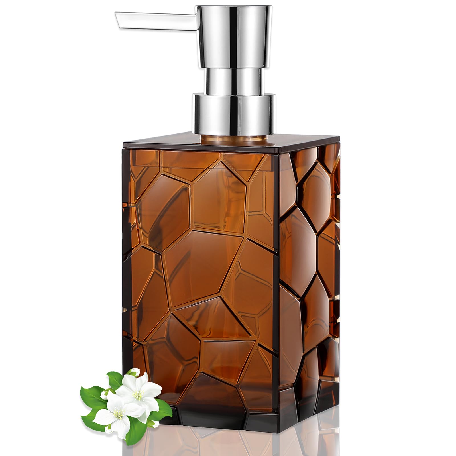 Amazon.com: Hand Soap Dispenser, Clear Acrylic Plastic Liquid Pump ...