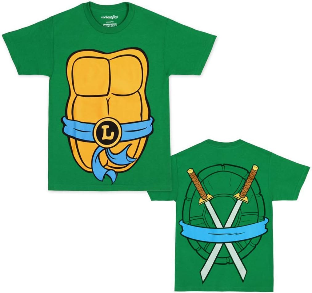 Amazon.com: Teenage Mutant Ninja Turtles TNMT Costume T-Shirt (XX-Large ...