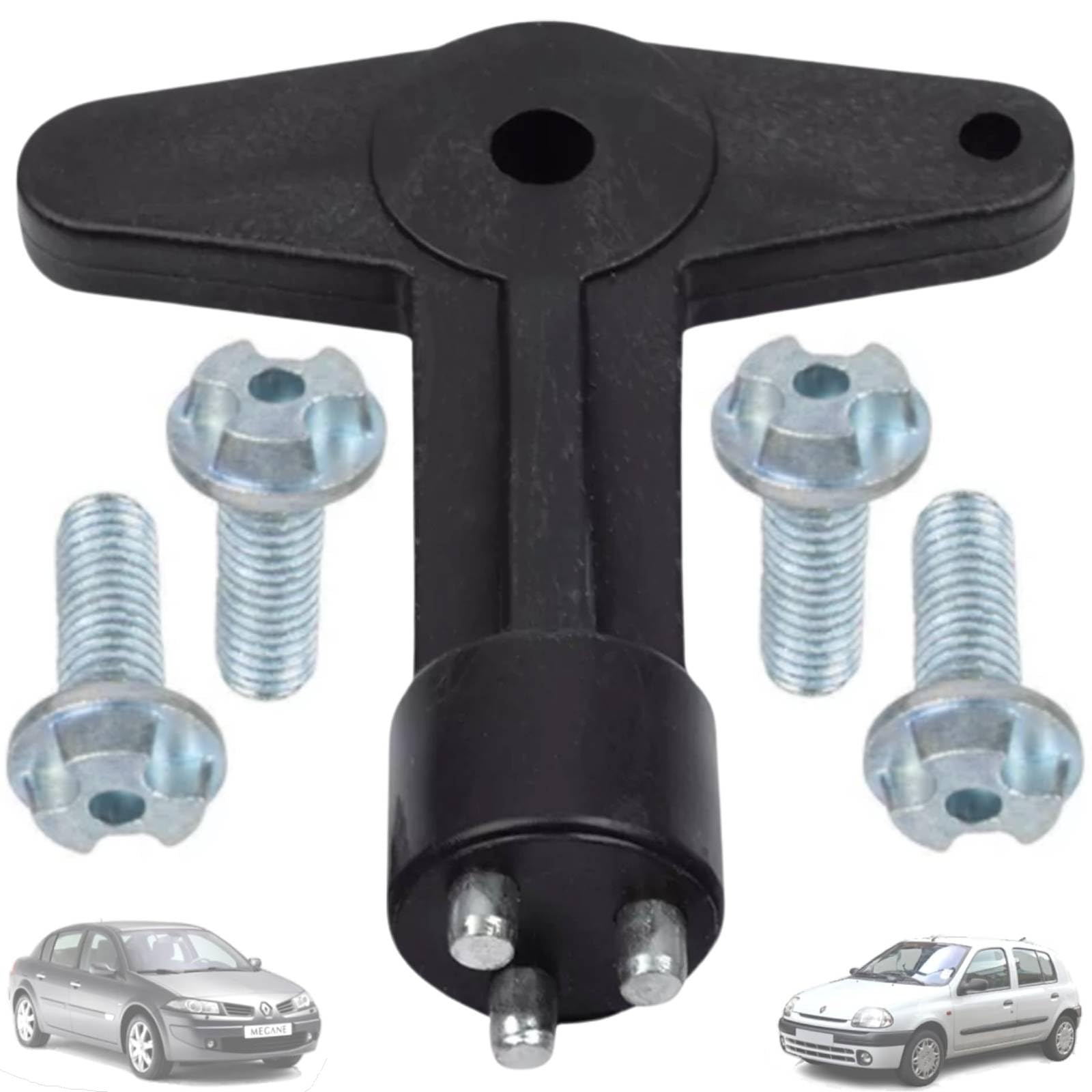 Twowinds Anti Theft Wheel Bolts Screws And Security Key Compatible ...