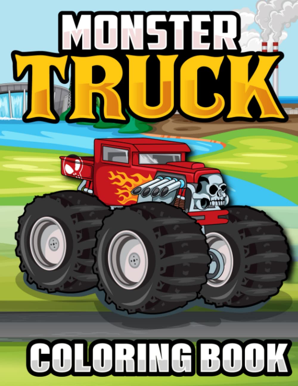 Monster Truck Coloring Book For Kids: The Best Monster Truck Coloring ...