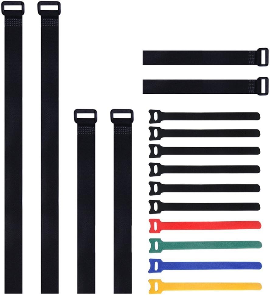 Multipurpose Adjustable Hook and Loop Securing Straps and Fastening ...