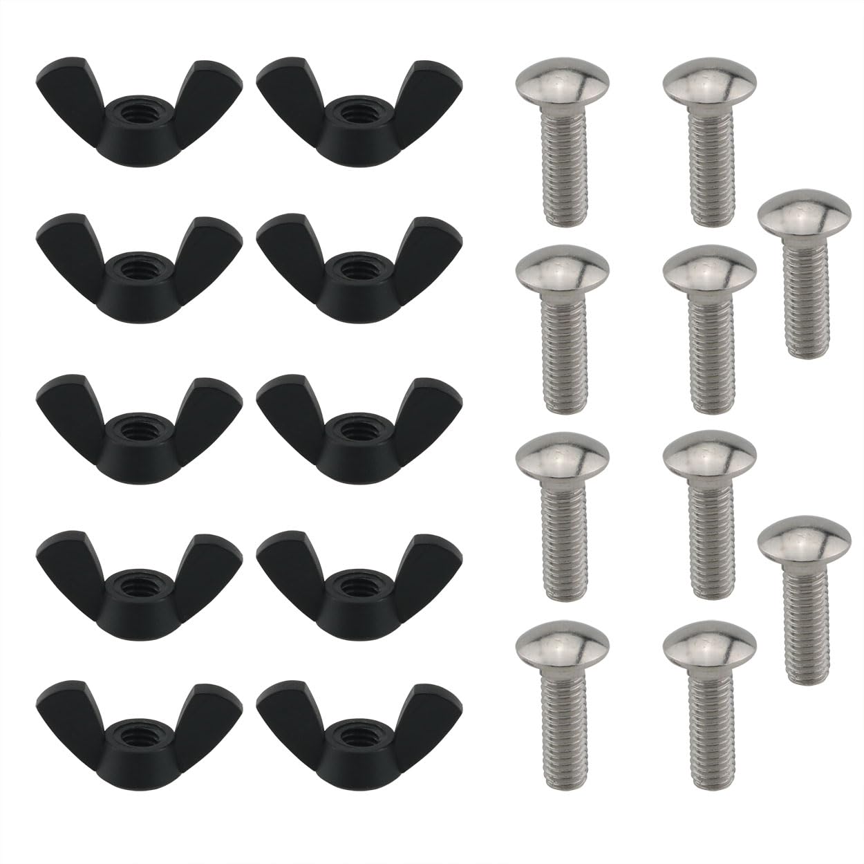 Amazon.com: Ruiwaer 10Sets Pet Carrier Fasteners Set, 20PCS M6 ...