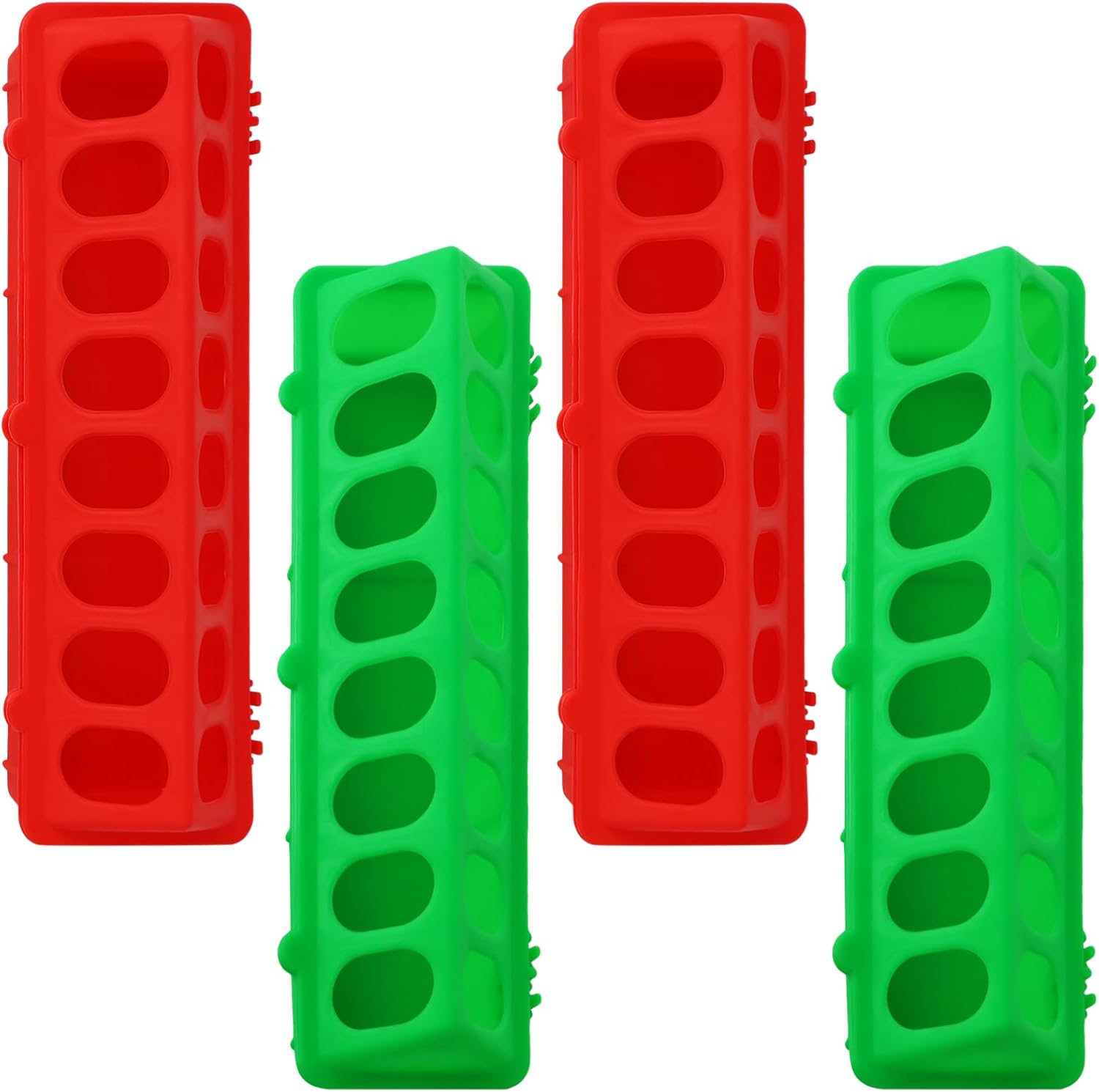 Amazon.com : 4PCS Plastic Flip-Top Poultry Feeders, Automatic ...