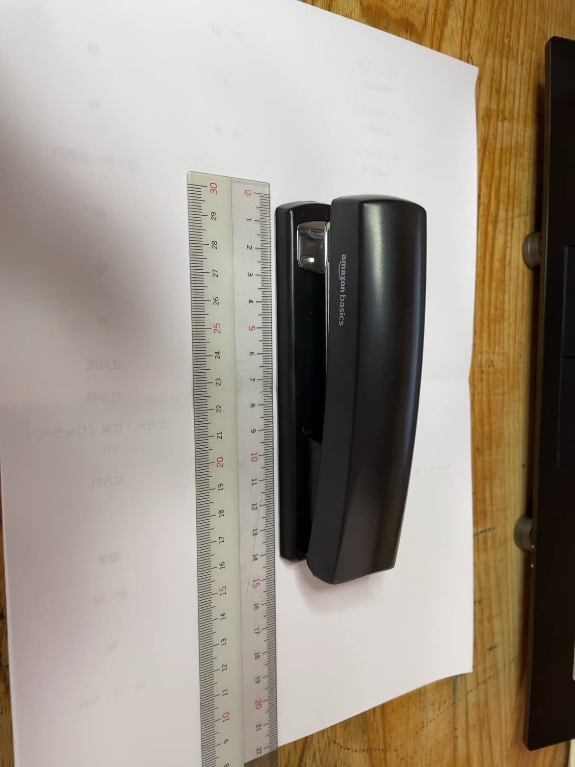 Amazon.co.jp: Amazon Basic Stapler Stapler Black with 1000 Needles ...