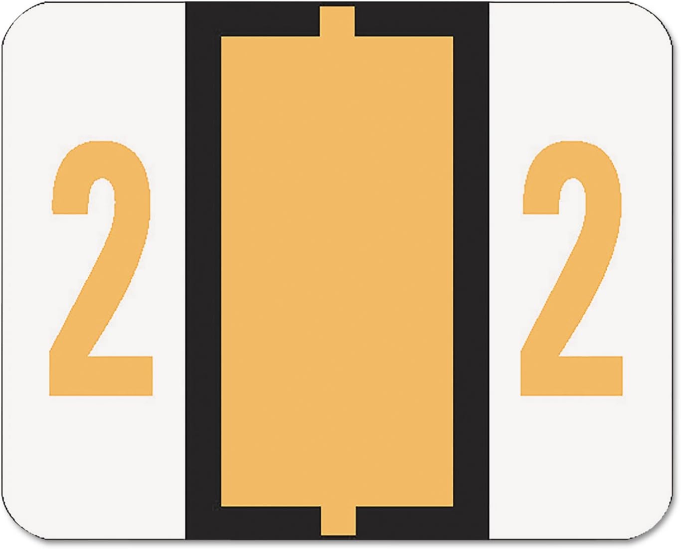 Amazon.com : Smead DCC Color-Coded Numeric Label, 4, Label Roll, Orange ...