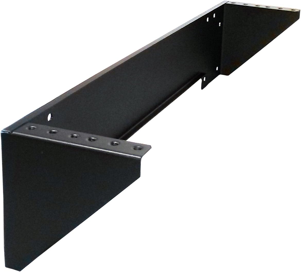 Amazon.com: 2U 19-Inch Vertical Wall Mount Bracket - Vertical Rack ...
