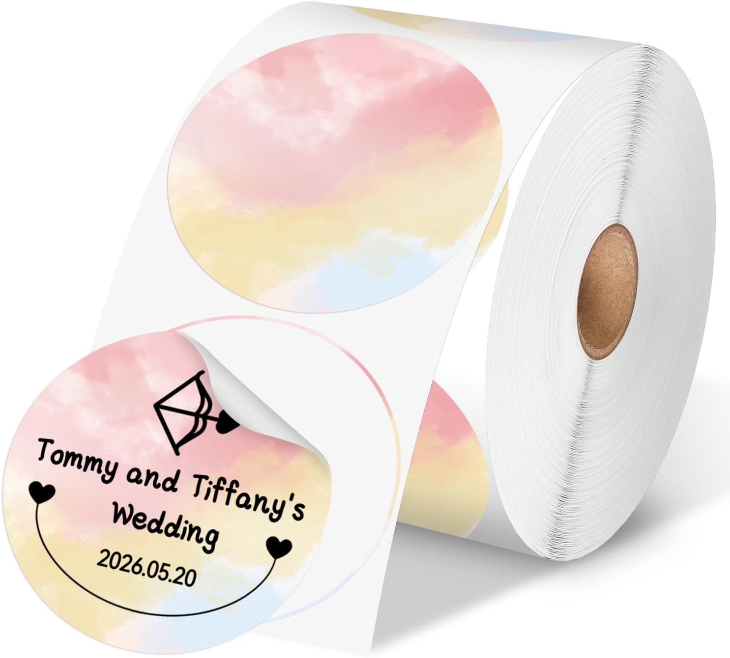 Amazon.com: Phomemo 3” Color Circle Thermal Labels, Self-Adhesive Round ...