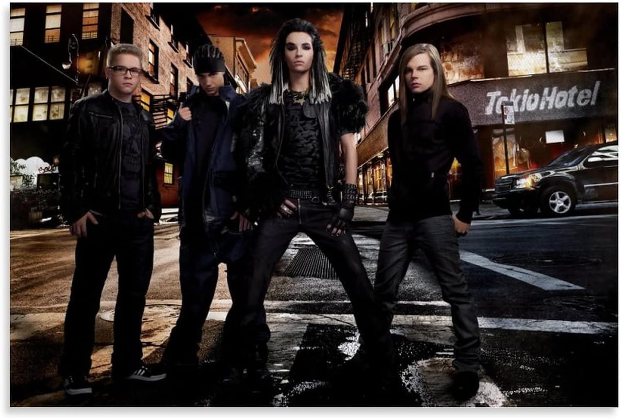 Amazon.com: TOKIO HOTEL Poster Album Humanoid Poster Poster Decorative ...