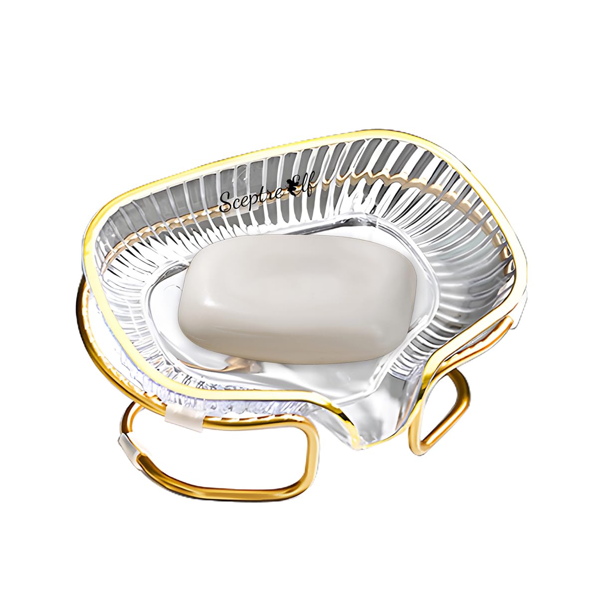 Amazon.com: Self-Draining Soap Dish, Bar Soap Holder, Soap Saver ...