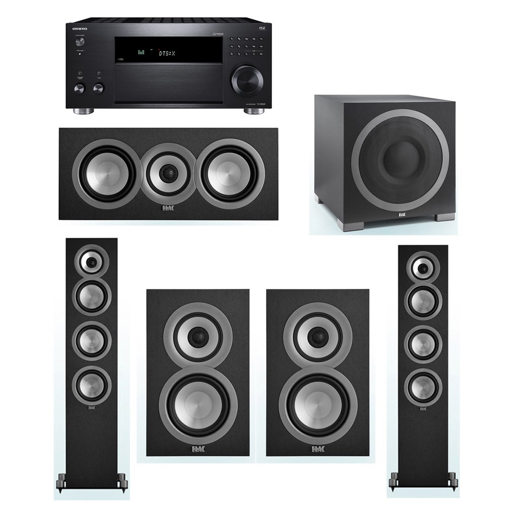 Buy ELAC Uni-Fi 5.1 System with 2 UF5 Floorstanding Speakers, 1 UC5 ...