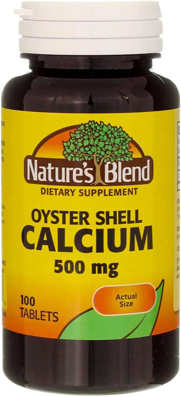 Amazon.com: Major Oyster Shell Calcium 500 mg - Daily Calcium ...