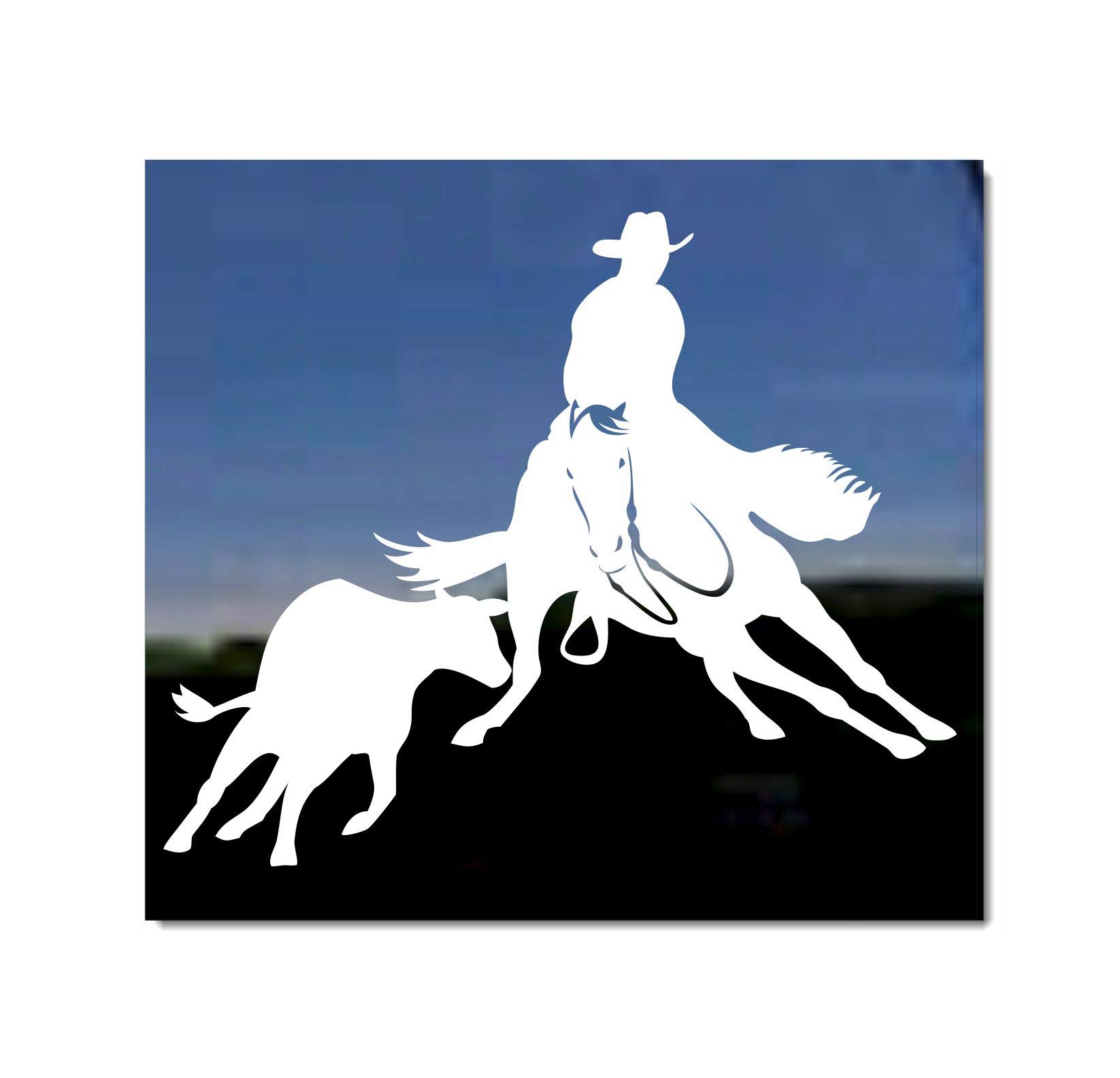 Cutting Horse Silhouette