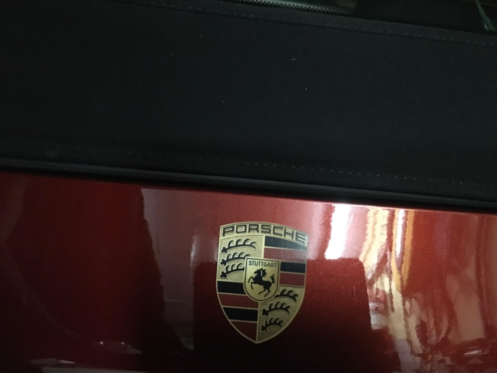 ORIGINAL Porsche Emblem Wappen Logo Aufkleber Klebeschild 6,5x5cm ...