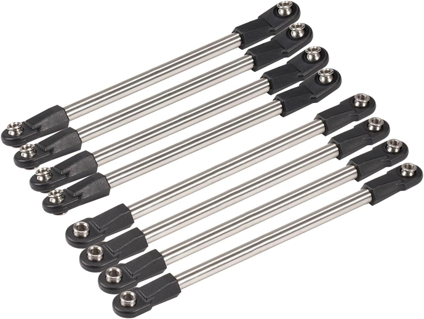 Amazon.com: VNUHV Stainless Steel Chassis Tie Rod 275mm Wheelbase Links ...