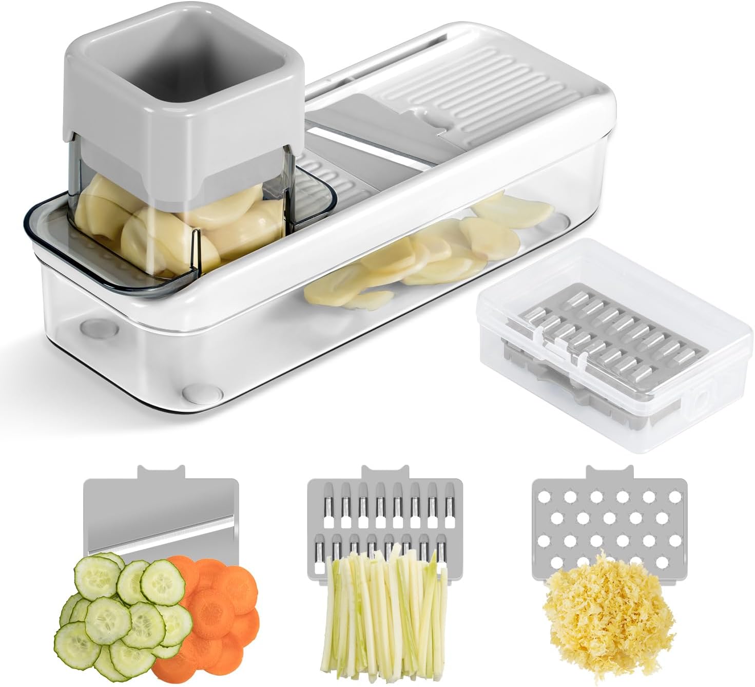 Amazon.com: OXO Good Grips Garlic Slicer,White: Home & Kitchen