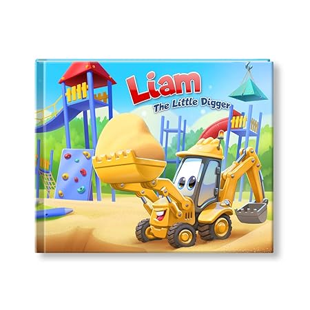 Amazon.com: The Little Digger Personalized Story Book - Custom Children ...