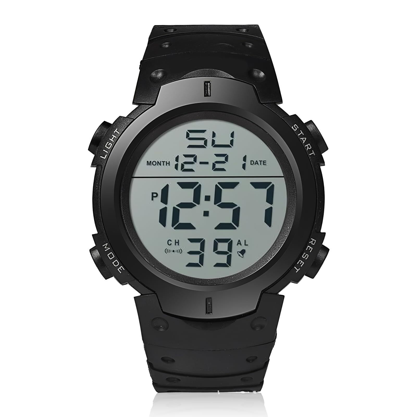 Black Digital Referee Watch Soccer Game Timer,Match Official Timer with ...