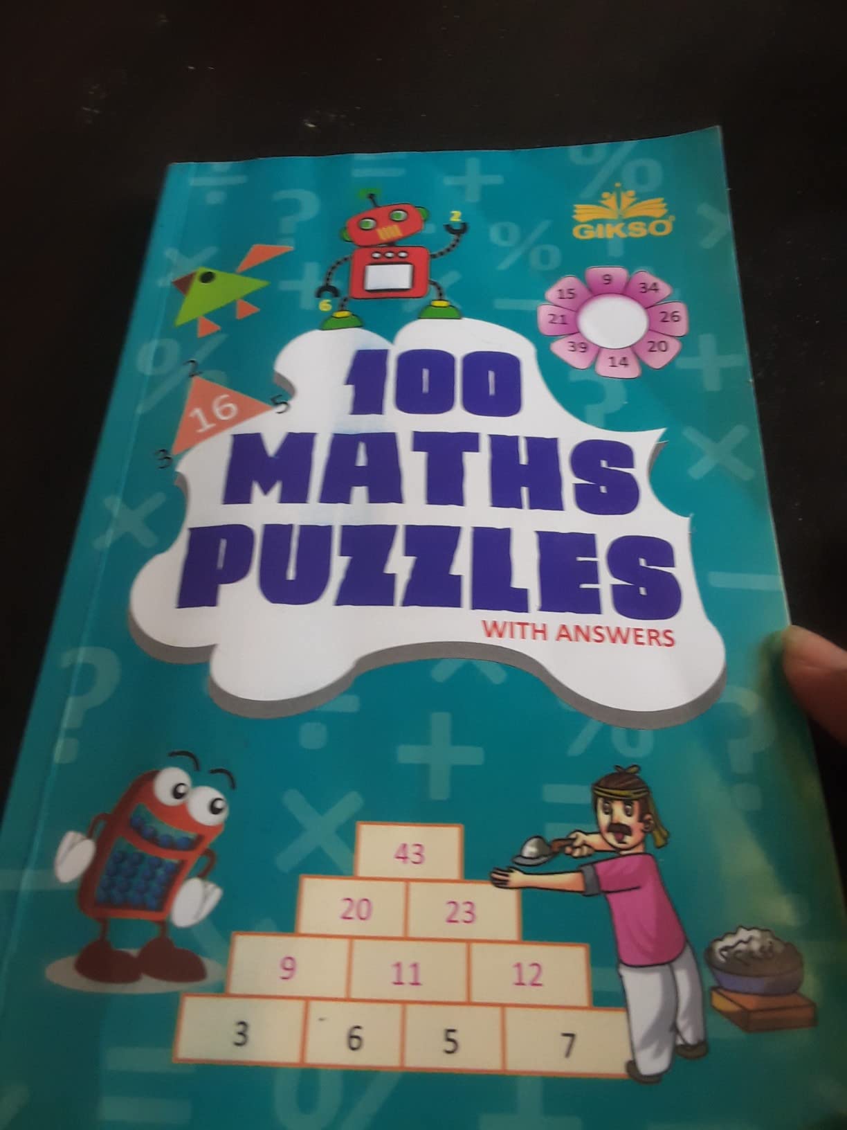 Buy GIKSO 100 Maths Puzzles Book - Brain Boosting Mathematical ...