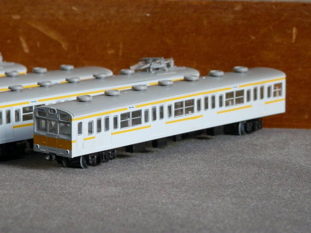 【即決】 Win ウィン 国鉄 103系 1200番台 黄色帯 非冷房車 7両セット (TOMIX)【 中央線 総武緩行線⇔営団地下鉄 東西線 ...