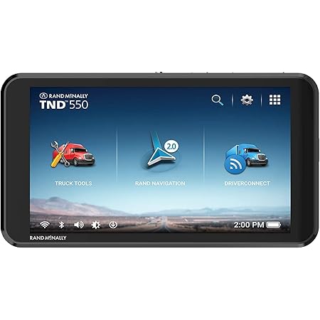 Amazon.com: Rand McNally TND 750 7-inch GPS Truck Navigator, Easy-to ...