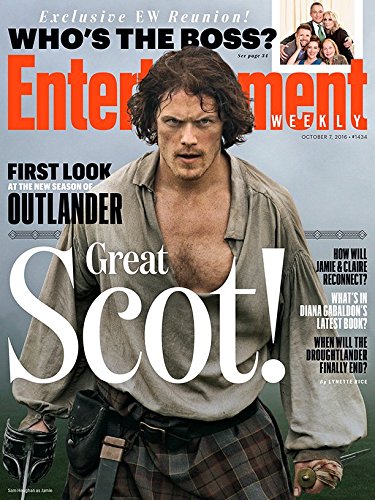 Entertainment Weekly Magazine (October 7, 2016) Outlander Sam Heughan ...