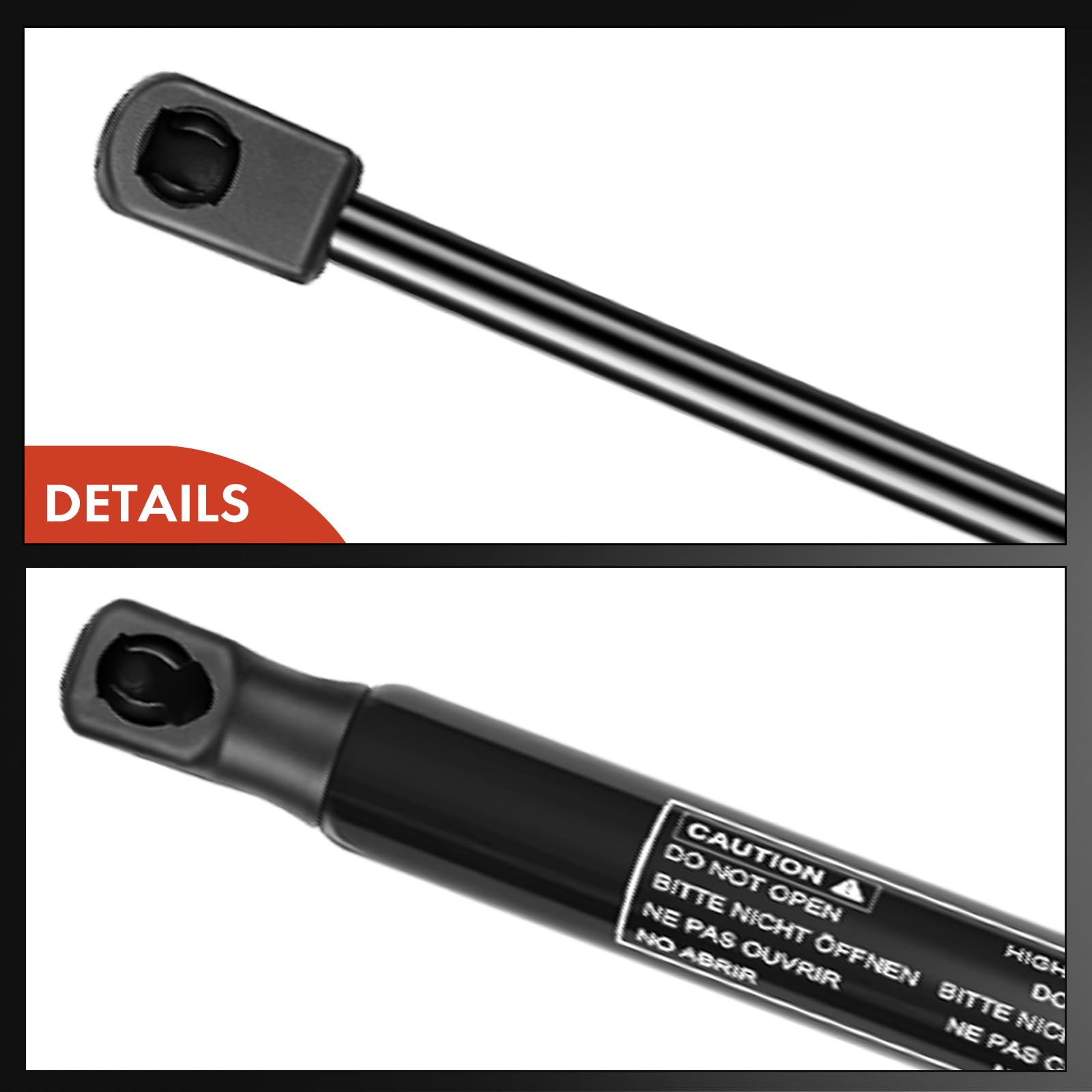 A-Premium Rear Tailgate Lift Supports Shock Struts Compatible with ...